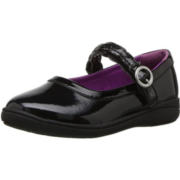 Stride Rite | Shoes | New Stride Rite Baby Brielle Black Patent Leather ...